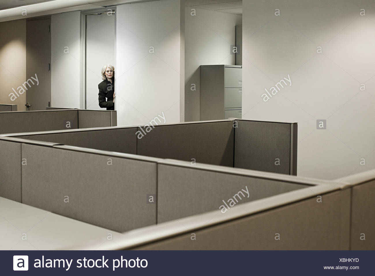 Person Hiding In Office Stock Photos & Person Hiding In Office Stock ...