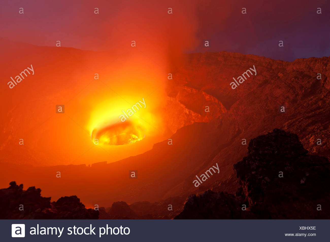Nyiragongo Volcano Goma High Resolution Stock Photography and Images ...