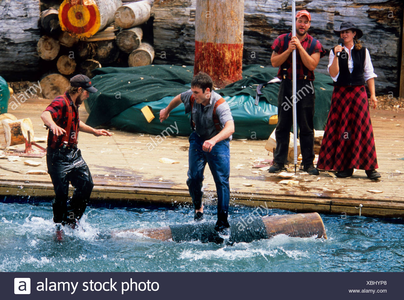 Log Rolling Competition High Resolution Stock Photography and Images ...