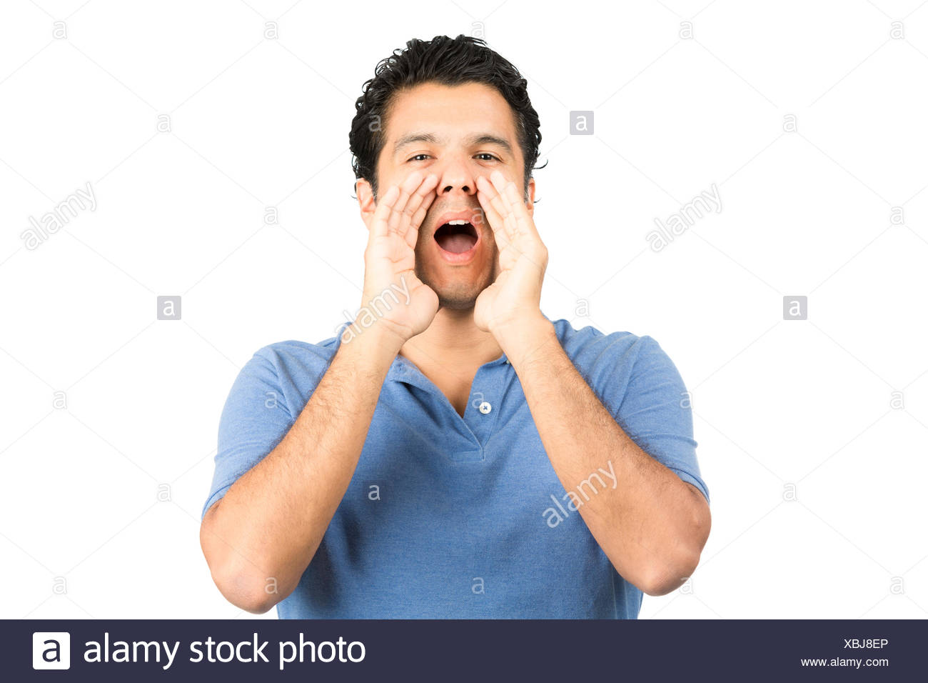 Cupped Mouth High Resolution Stock Photography and Images - Alamy