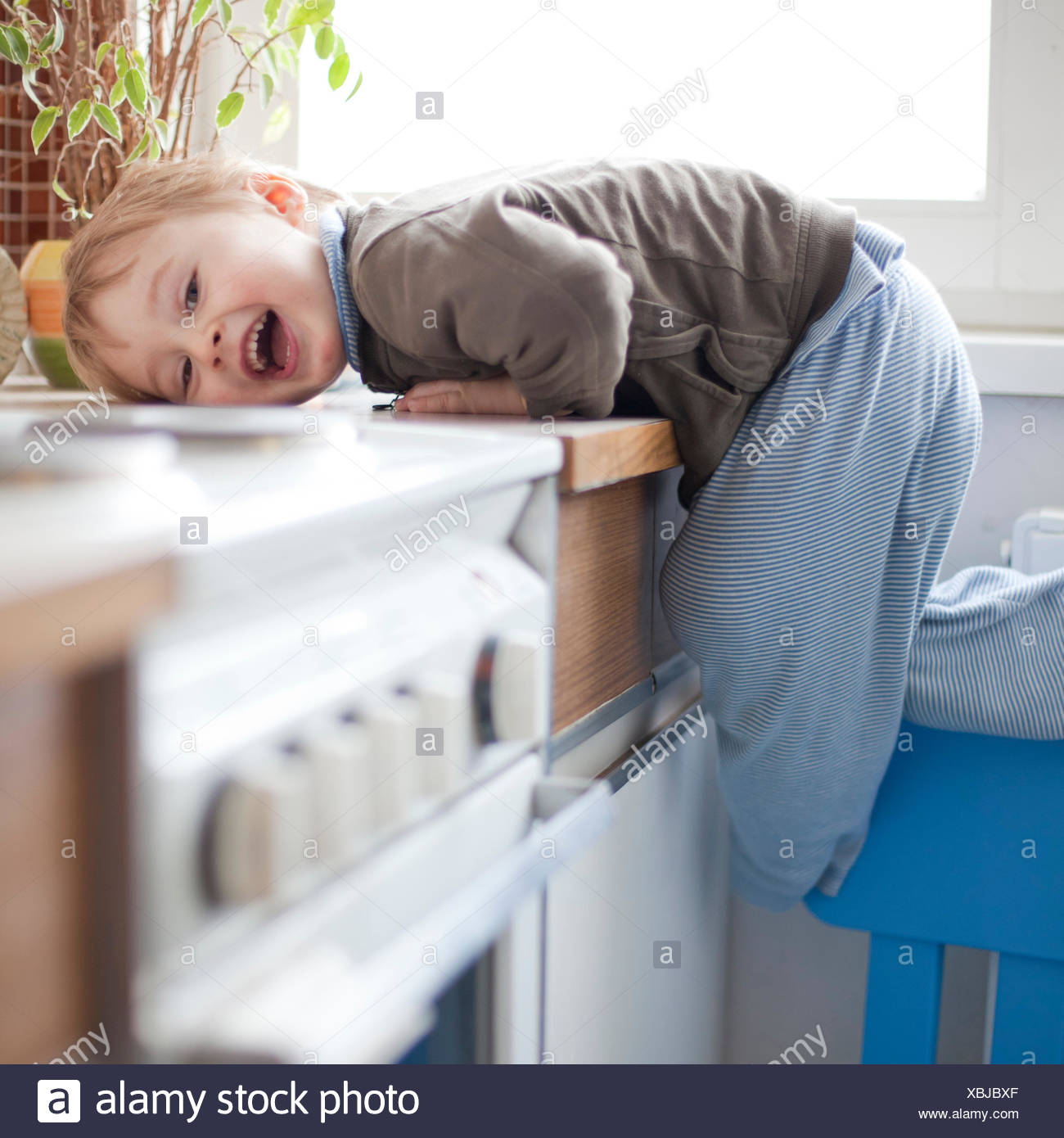 Toddler Climbing Chair High Resolution Stock Photography and Images - Alamy