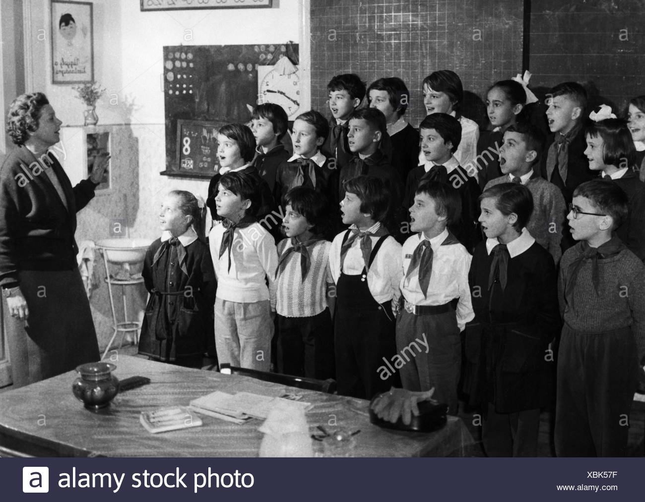 Students Teacher 1960's High Resolution Stock Photography and Images ...