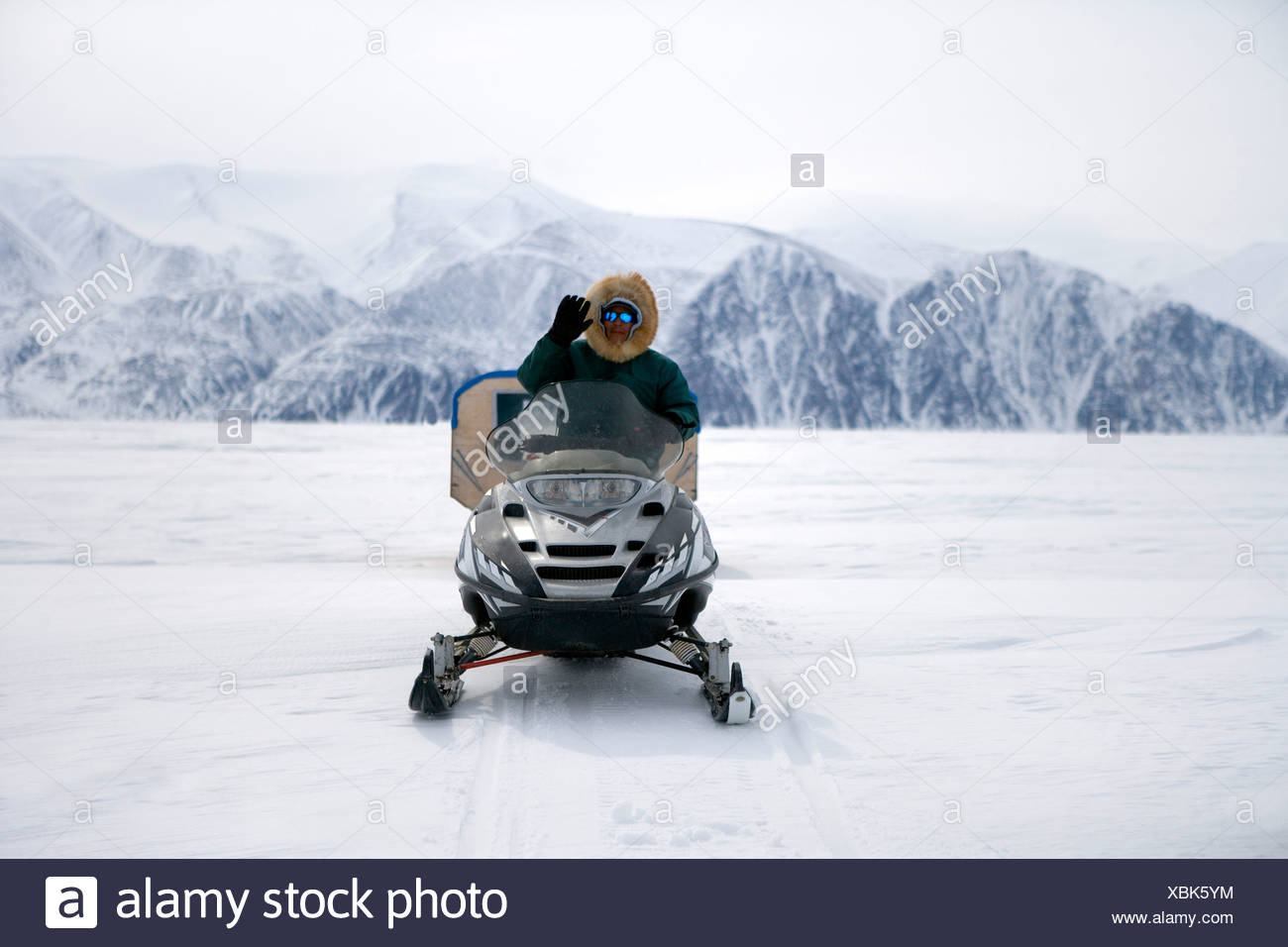 Snowmobile Inuit High Resolution Stock Photography and Images - Alamy