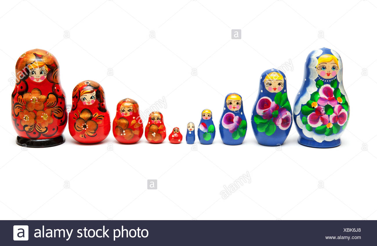 Russian Nesting Dolls High Resolution Stock Photography and Images - Alamy