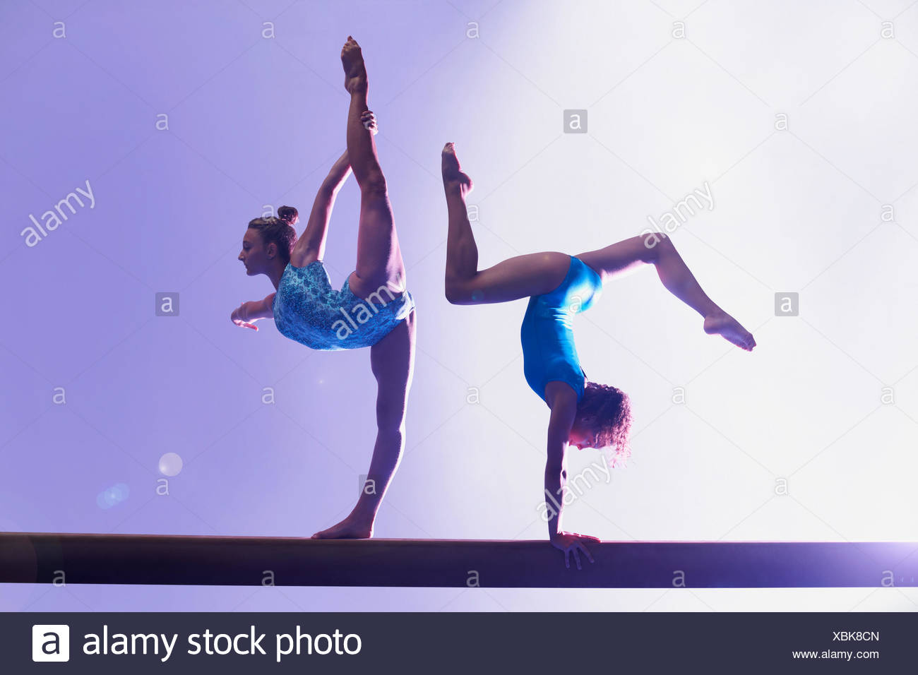 Female Gymnasts Performance High Resolution Stock Photography and ...
