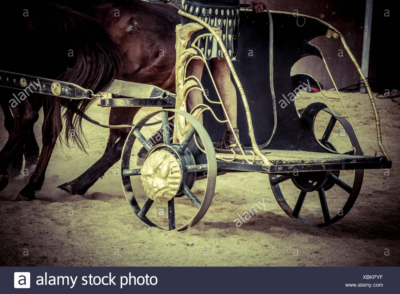 Roman Chariot Race Jordan High Resolution Stock Photography and Images ...