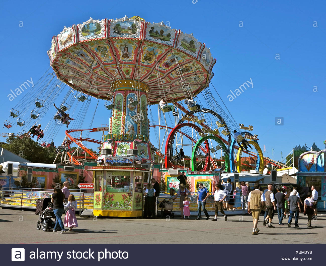 Oktoberfest Carousel High Resolution Stock Photography and Images - Alamy