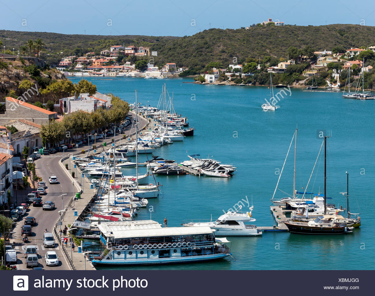 Mahon Harbour Menorca Stock Photos & Mahon Harbour Menorca Stock Images ...