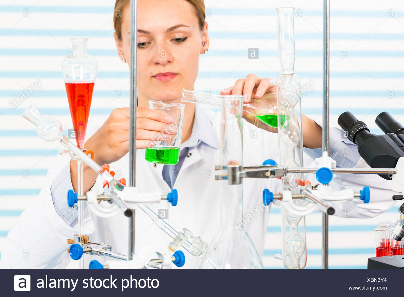 Pouring Chemicals High Resolution Stock Photography and Images - Alamy