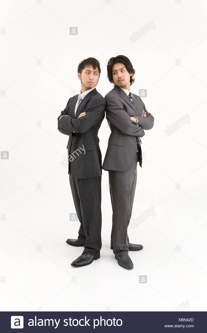 Two Angry People Back To Back High Resolution Stock Photography and ...