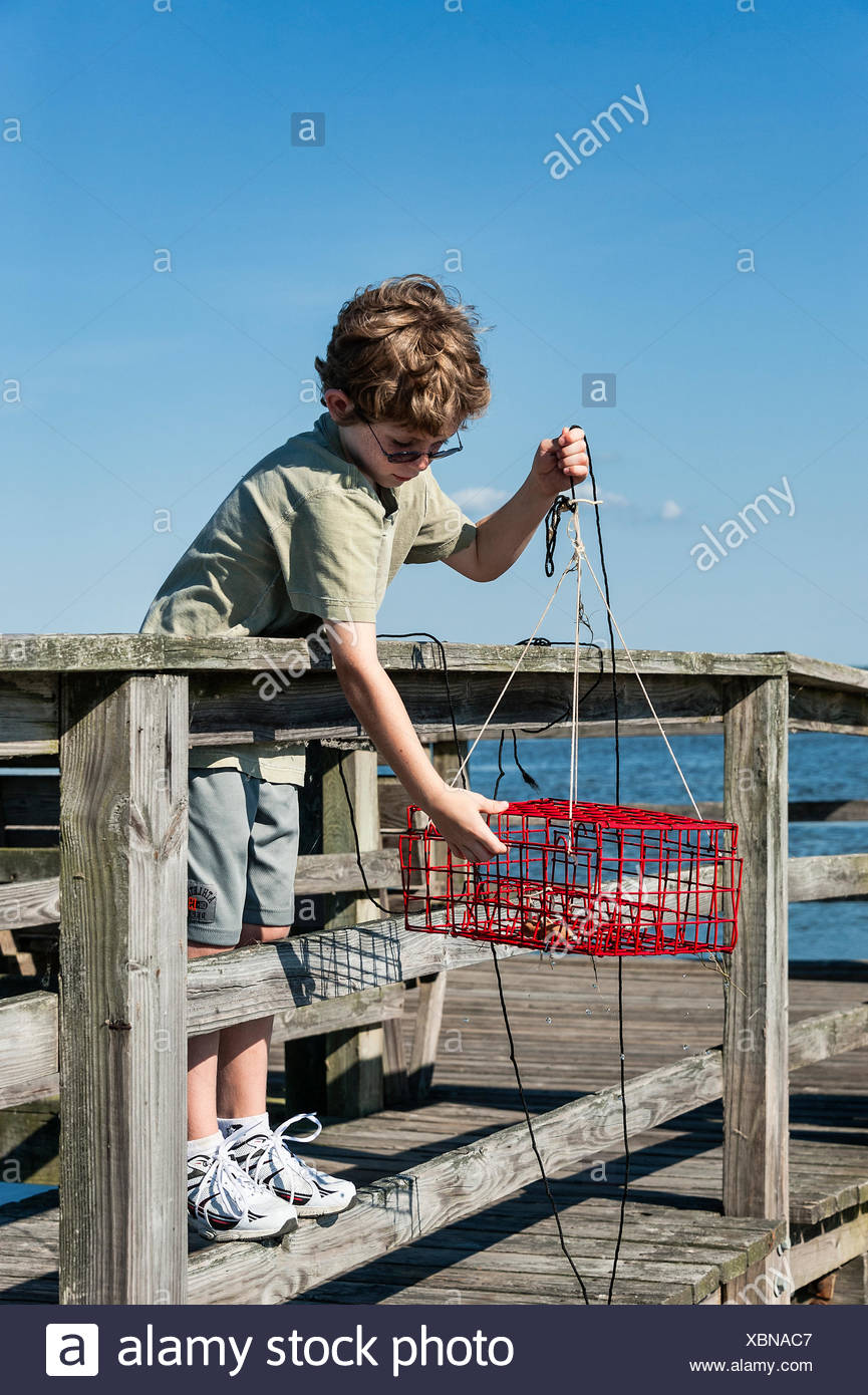 Young Kid Fishing High Resolution Stock Photography and Images - Alamy