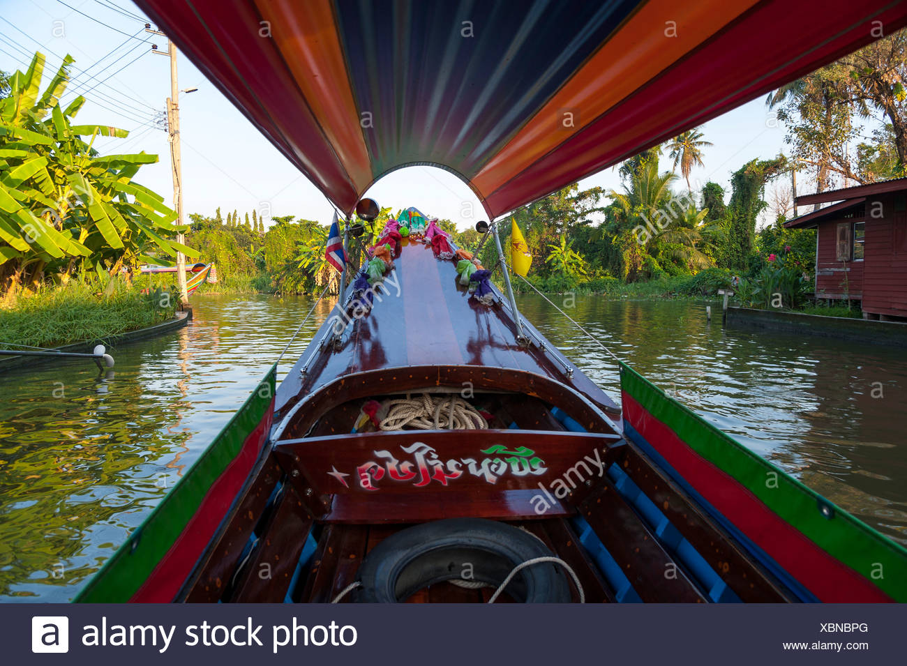 Thai Canal Boat High Resolution Stock Photography and Images - Alamy