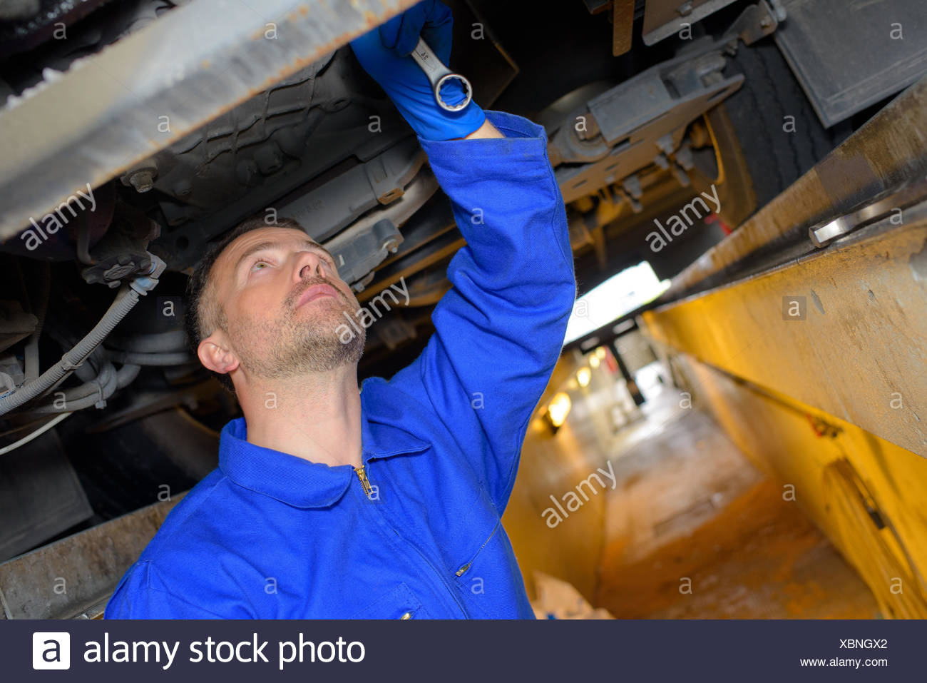 Vehicle Inspection Pit High Resolution Stock Photography and Images - Alamy