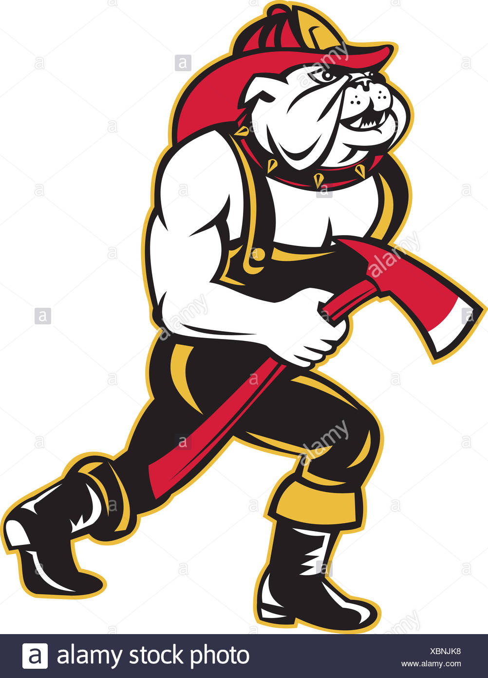 Fireman Cartoon High Resolution Stock Photography and Images - Alamy