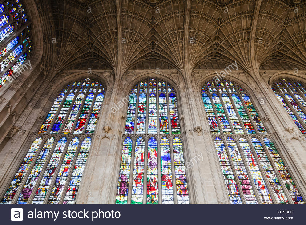 Kings College Chapel Cambridge Windows Stock Photos & Kings College ...