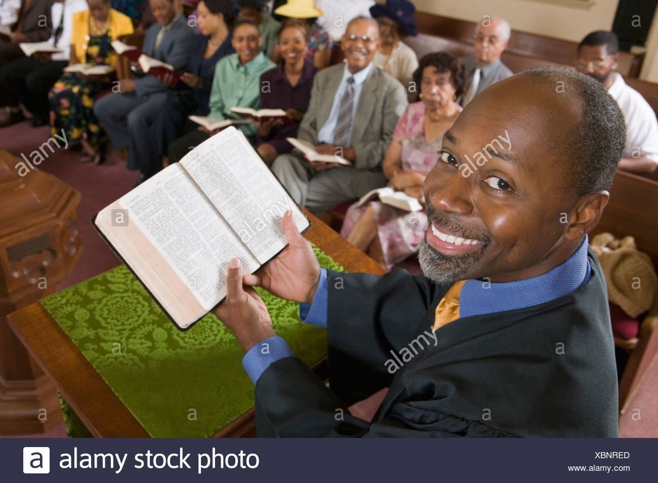 Church Minister Preaching High Resolution Stock Photography and Images ...