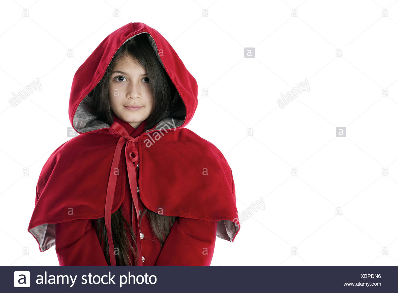 Girl In Red Cape High Resolution Stock Photography and Images - Alamy