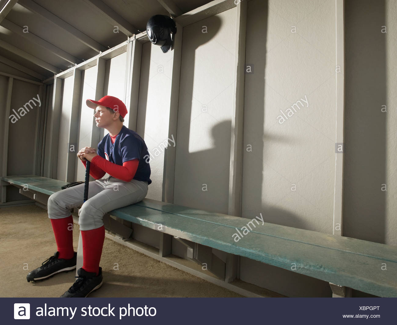 Bench Waiting Player High Resolution Stock Photography and Images - Alamy