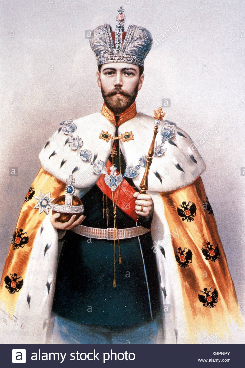 Coronation Tsar Nicholas Ii High Resolution Stock Photography and ...