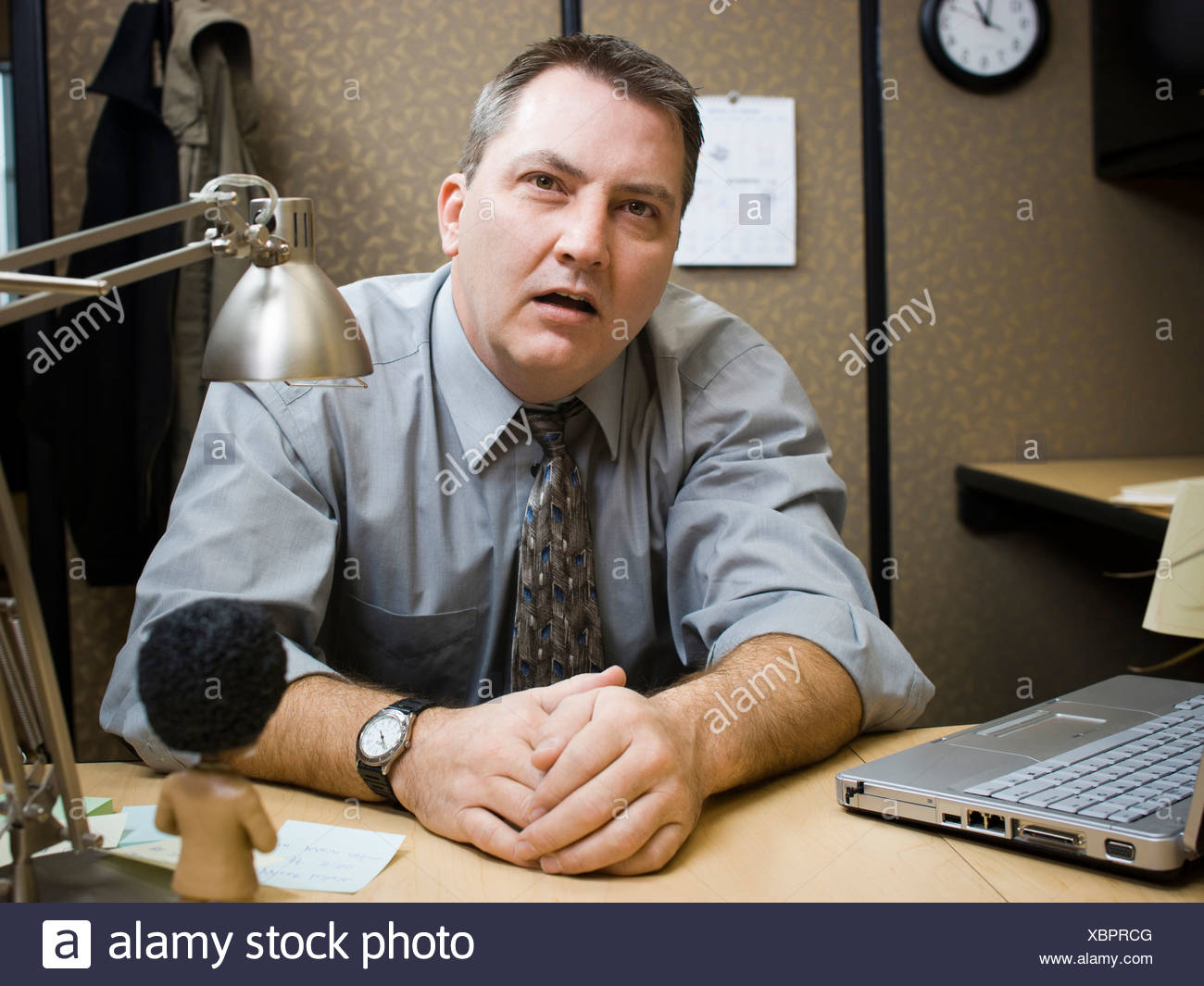 Office Cubicle Bored High Resolution Stock Photography and Images - Alamy
