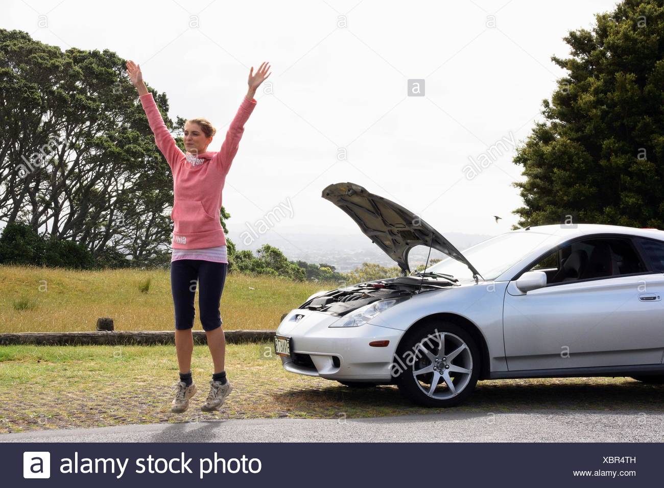 Hitchhiker Car Stock Photos & Hitchhiker Car Stock Images - Alamy