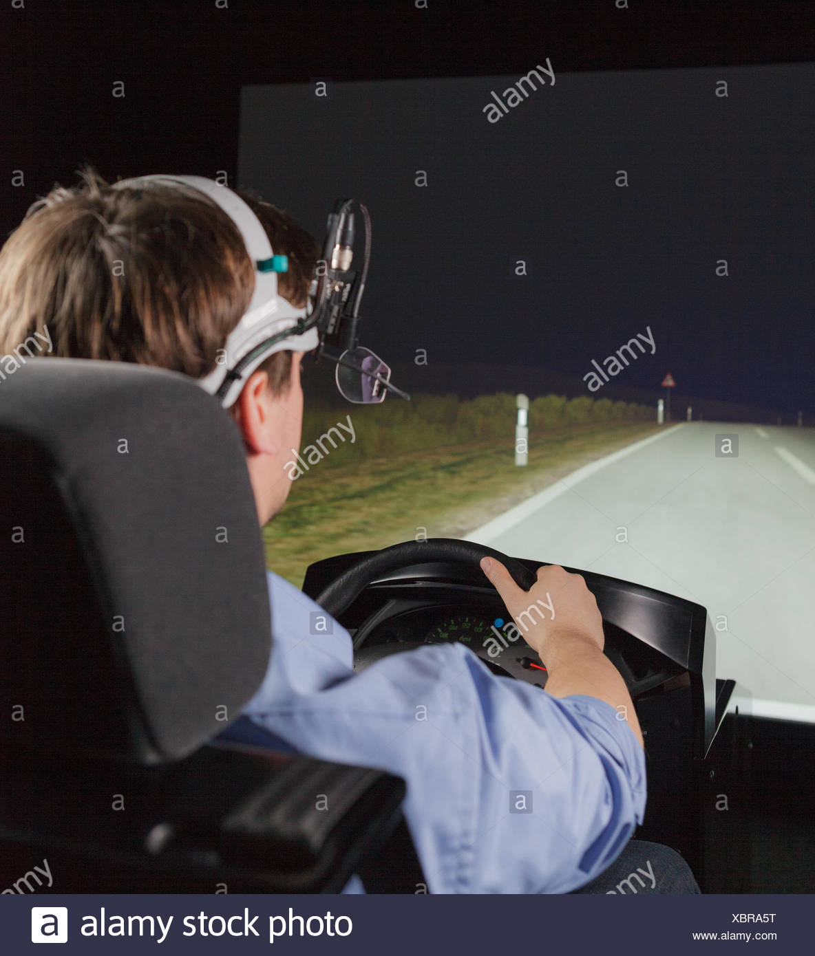 Driving Simulator Stock Photos & Driving Simulator Stock Images - Alamy