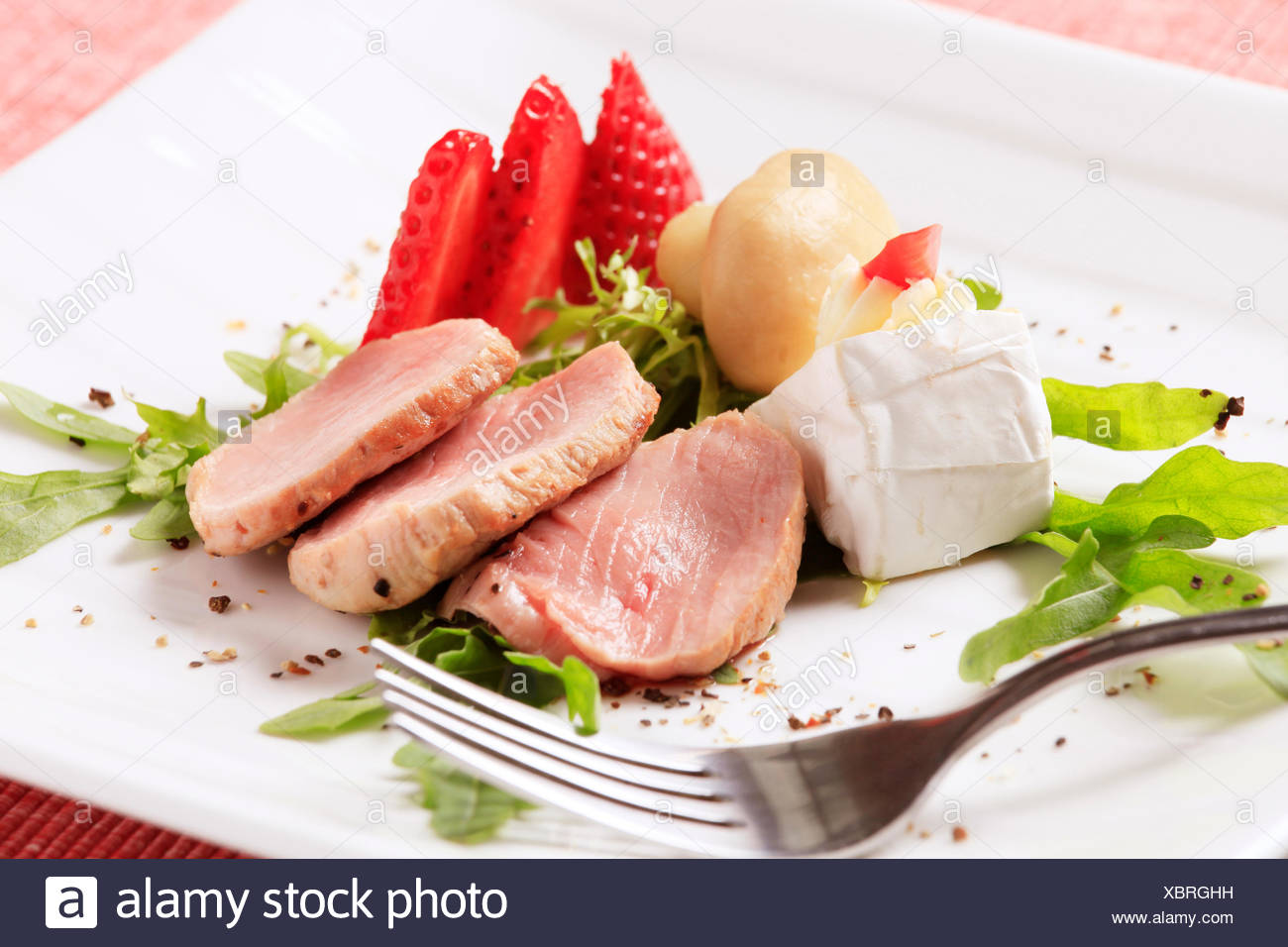 Pork Tenderloin Fine Dining High Resolution Stock Photography and ...