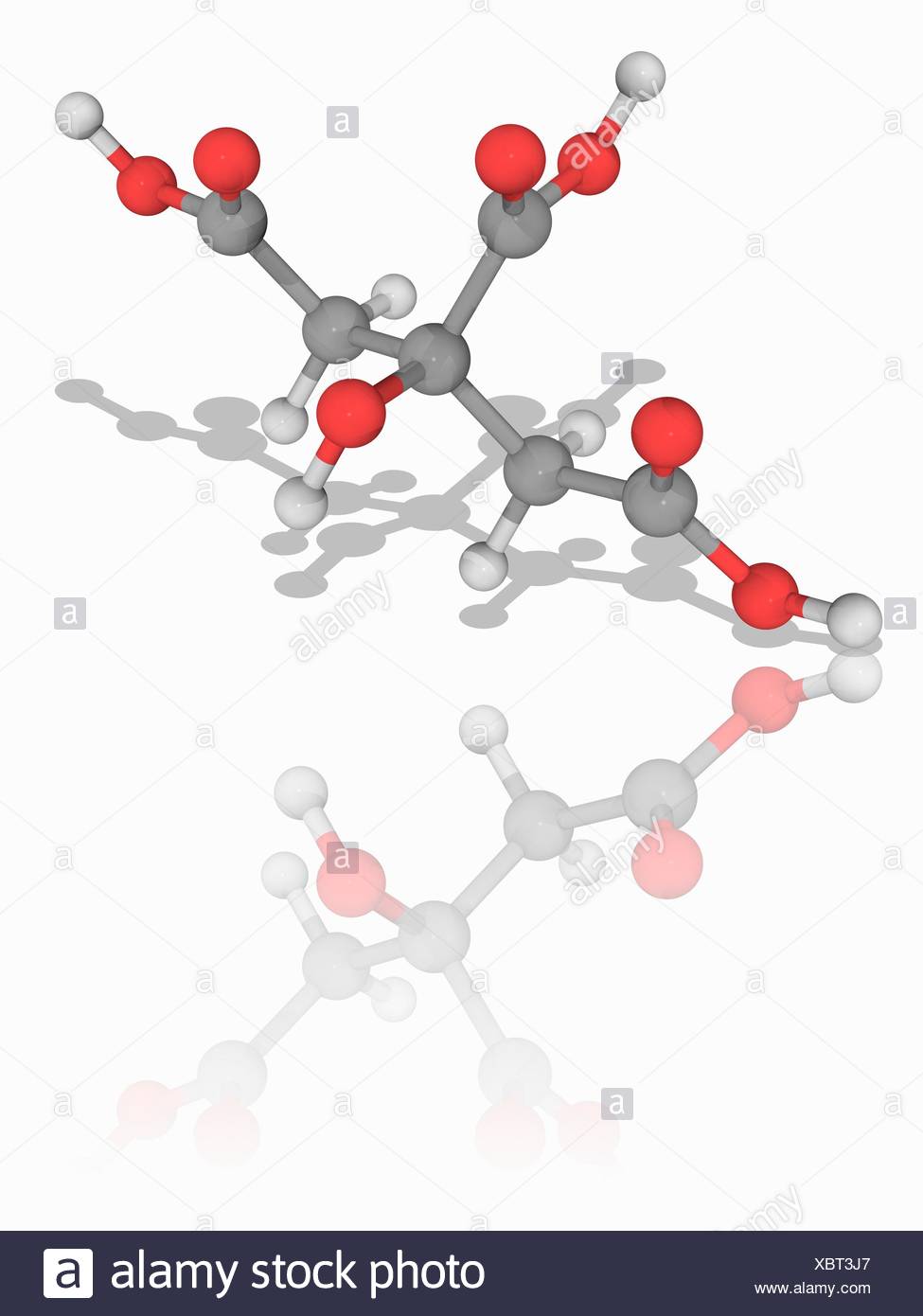 Citric Acid Molecular Model High Resolution Stock Photography and ...