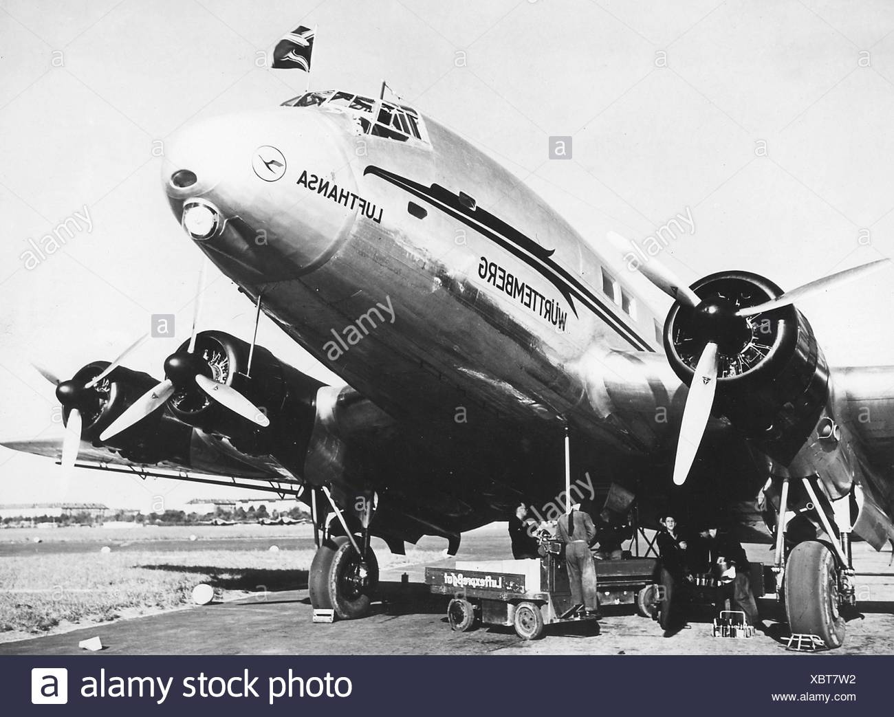 German Passenger Aircraft Junkers Ju High Resolution Stock Photography ...