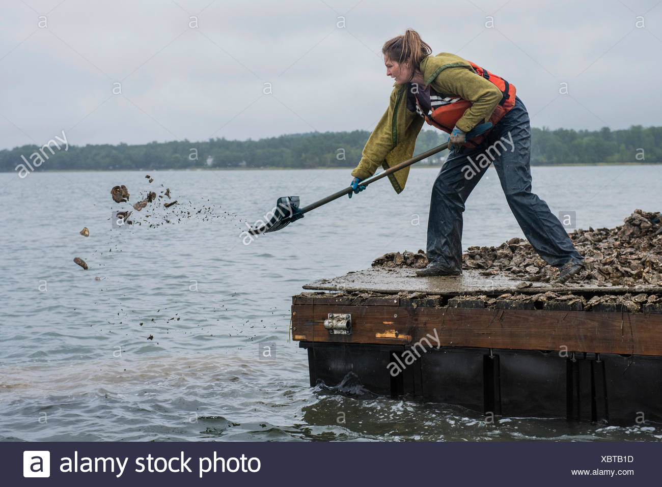 Woman Holding Onto Shovel High Resolution Stock Photography and Images ...