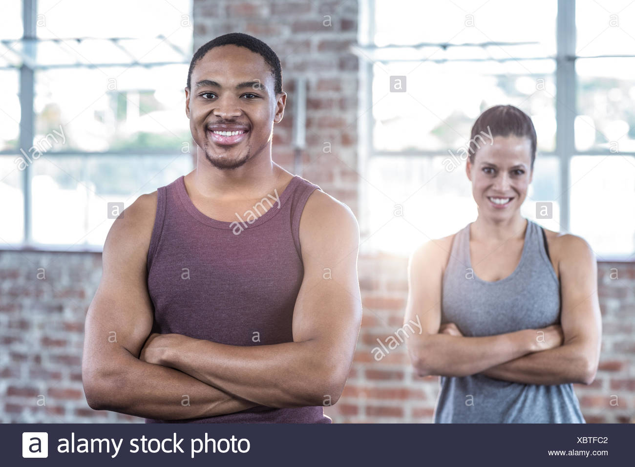 Black Couple Working Out Together High Resolution Stock Photography and ...