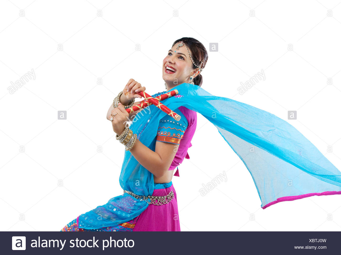 Dandiya Dance Sticks High Resolution Stock Photography and Images - Alamy