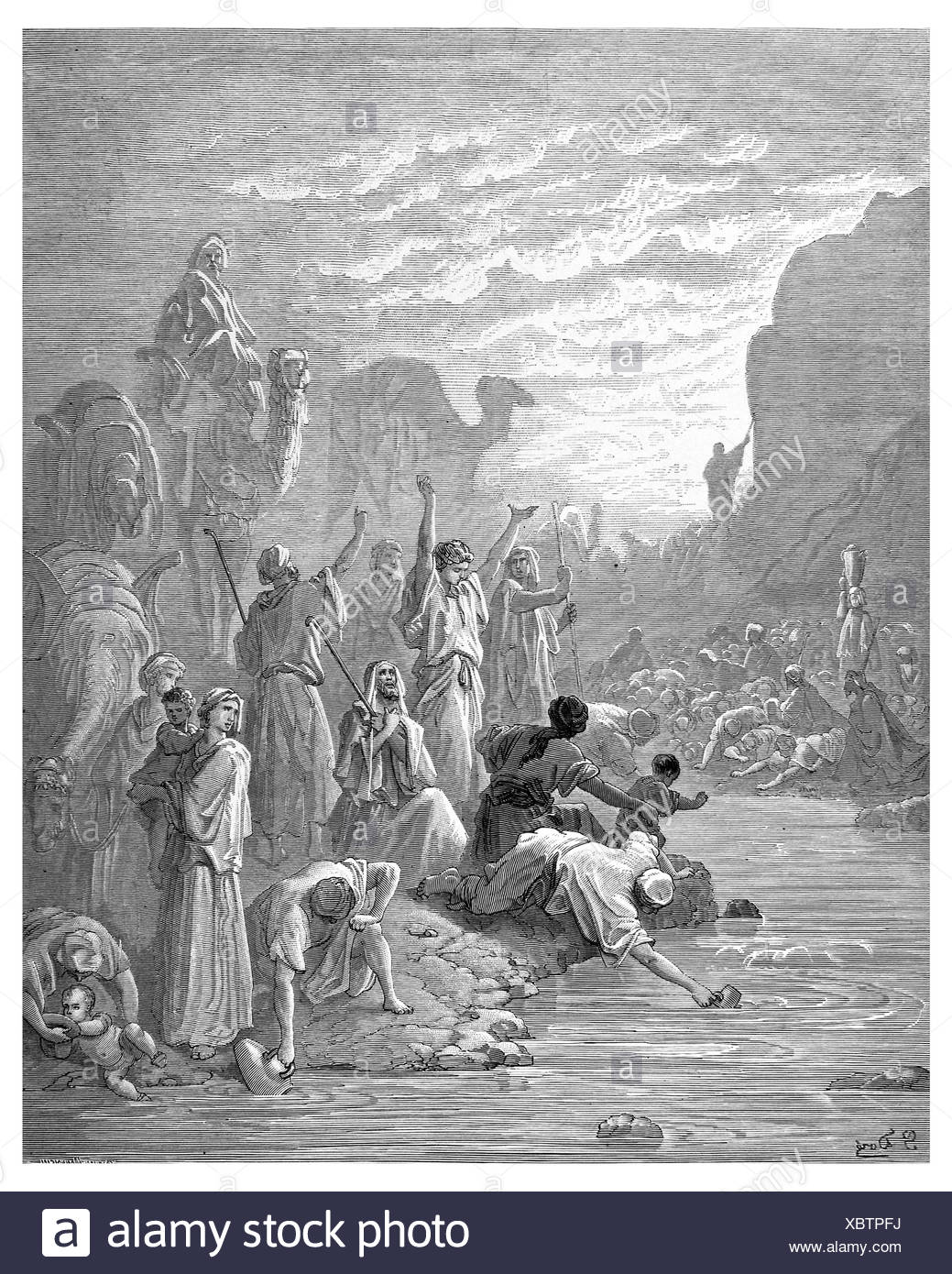 Moses Water Rock High Resolution Stock Photography and Images - Alamy