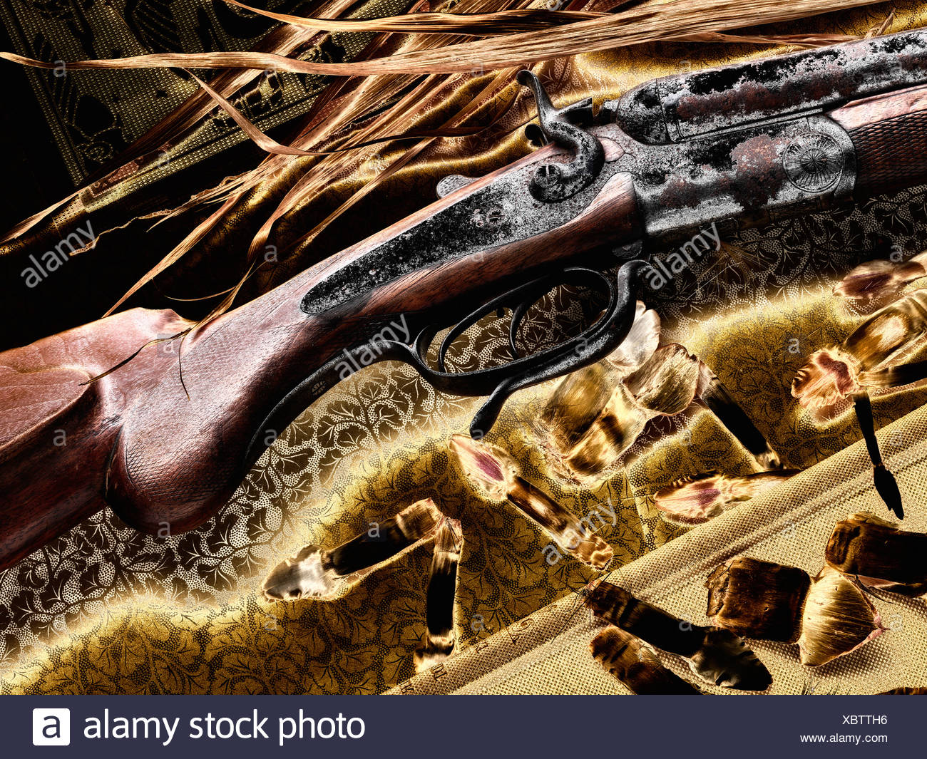 Old Hunting Rifle Stock Photos & Old Hunting Rifle Stock Images - Alamy