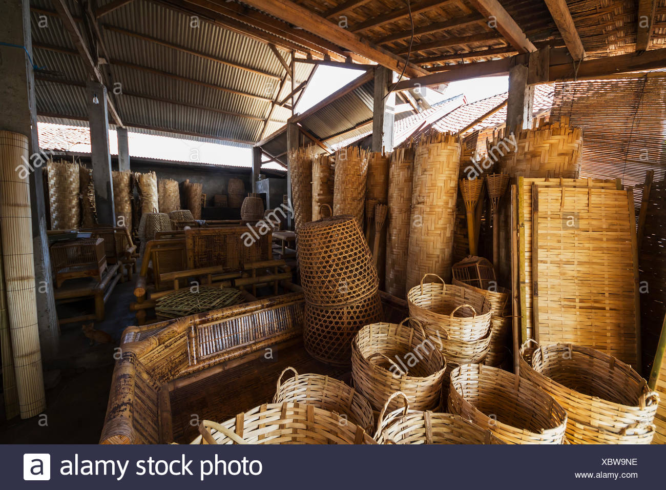 Bamboo Handicrafts High Resolution Stock Photography and Images - Alamy