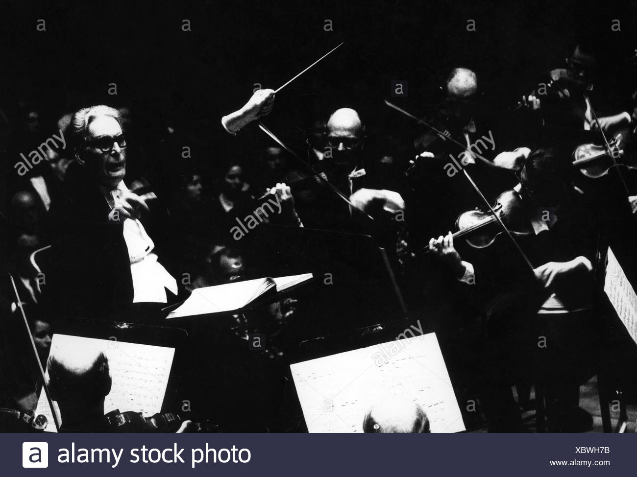 The Conductor Otto Klemperer High Resolution Stock Photography and ...