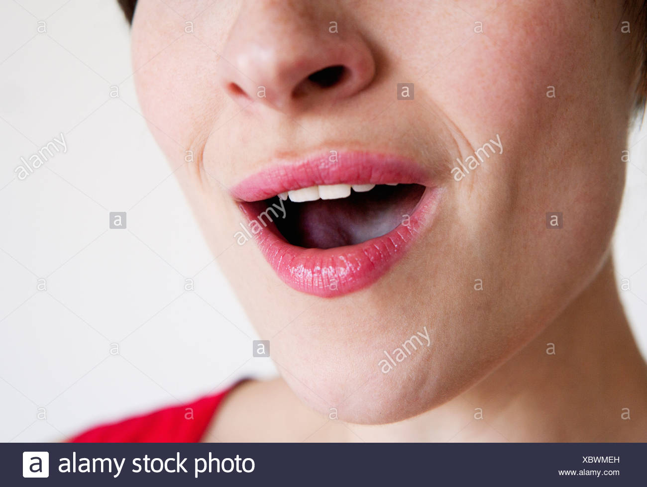 Singing Face High Resolution Stock Photography and Images - Alamy