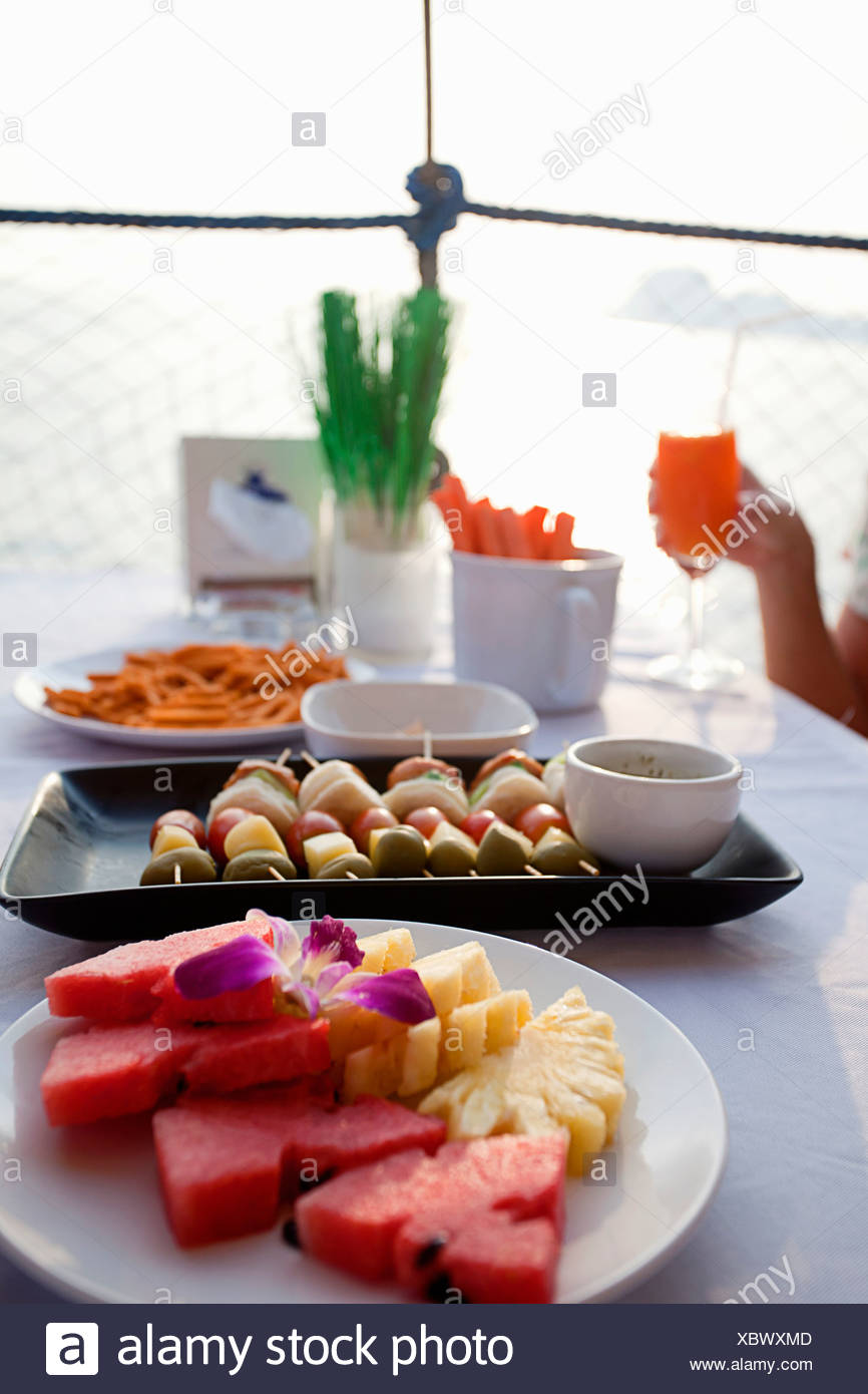 Trays Of Food High Resolution Stock Photography and Images - Alamy