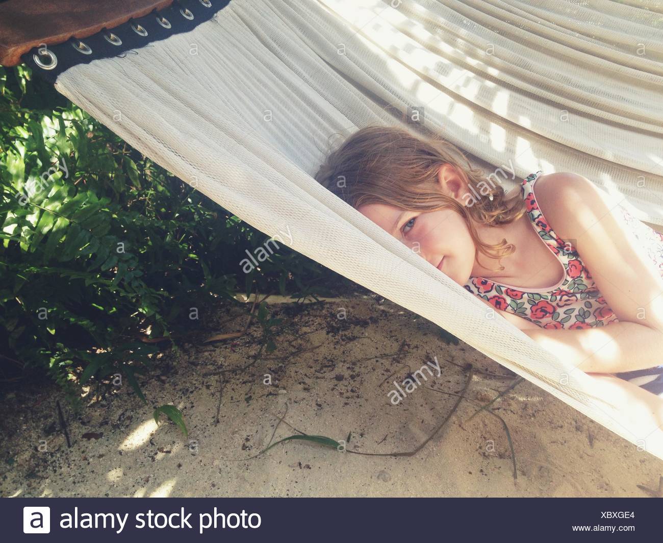 Hammock Girl High Resolution Stock Photography and Images - Alamy