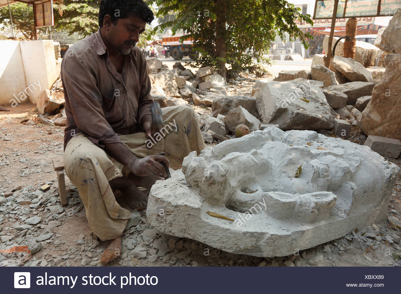 Stone Craftsmen High Resolution Stock Photography and Images - Alamy