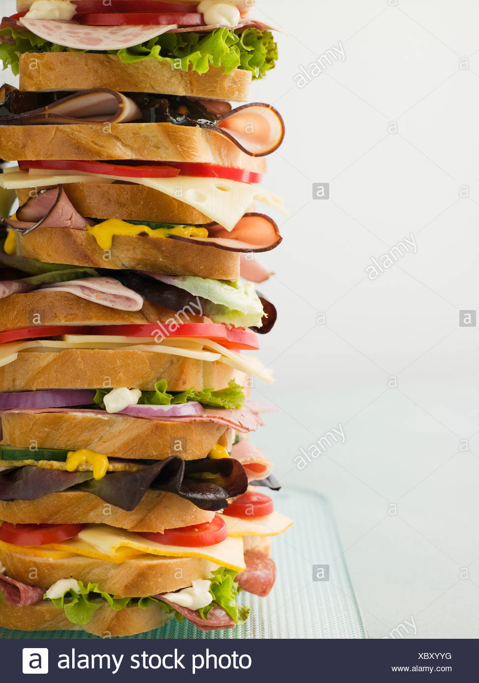 Dagwood Tower Sandwich High Resolution Stock Photography and Images - Alamy