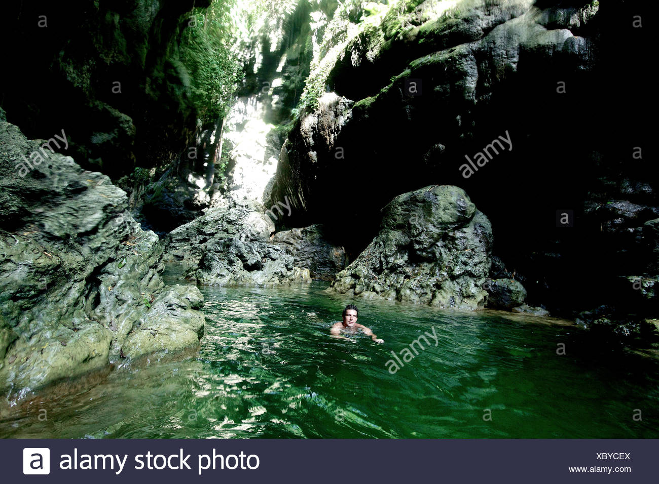 Man Bathing In A River High Resolution Stock Photography and Images - Alamy