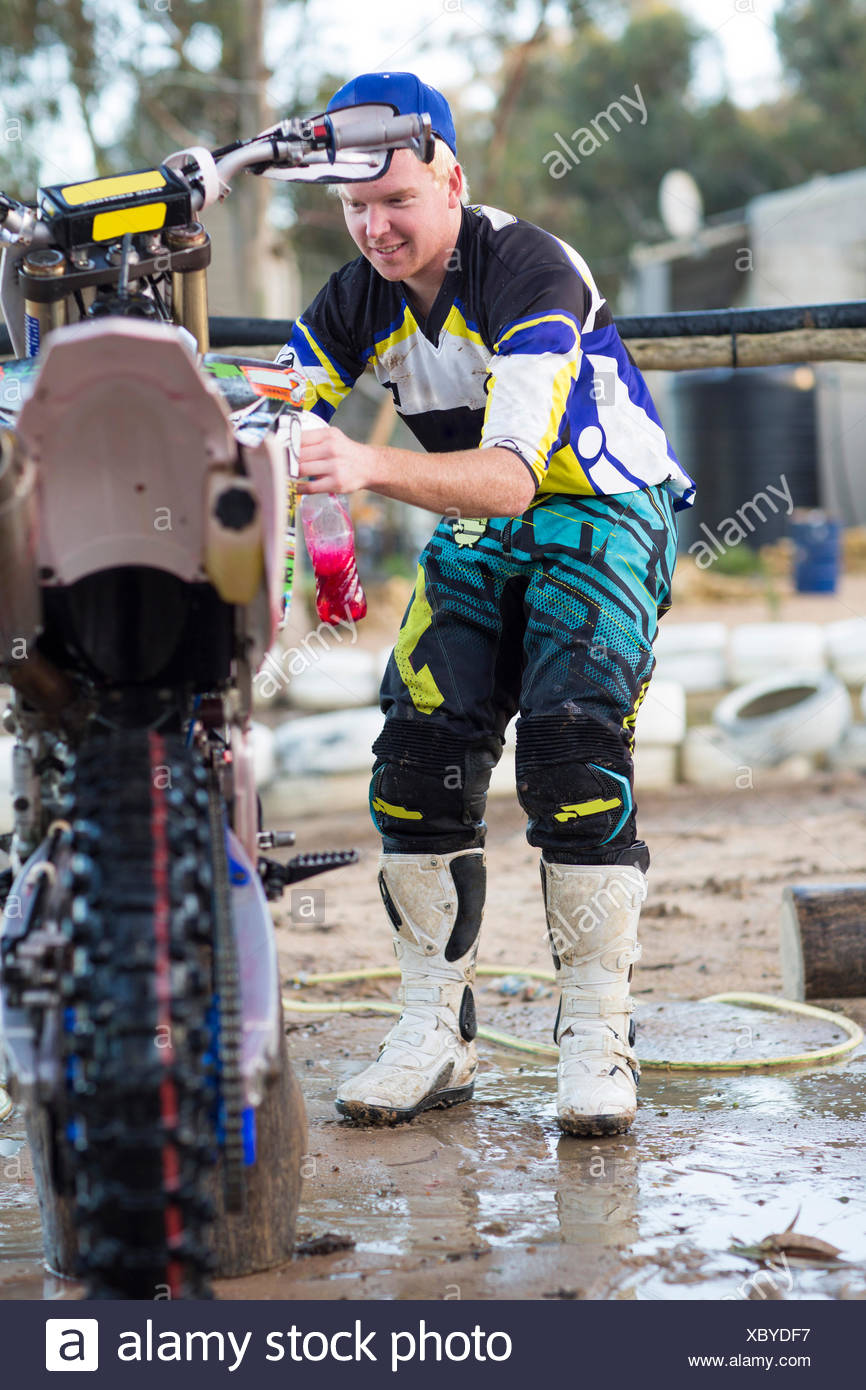 Cleaning Motorcycle High Resolution Stock Photography and Images - Alamy