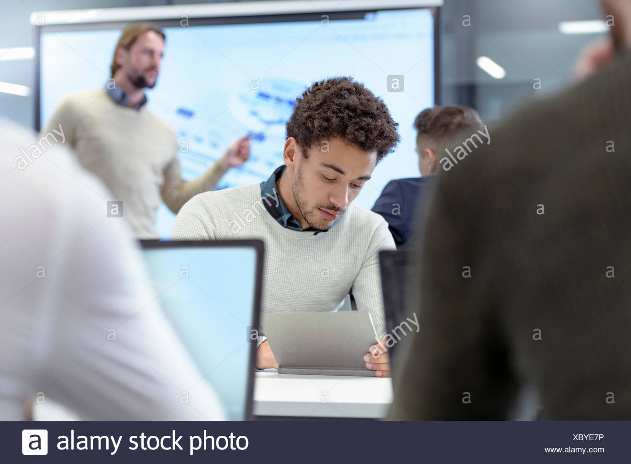 Male Teacher Classroom High Resolution Stock Photography and Images - Alamy