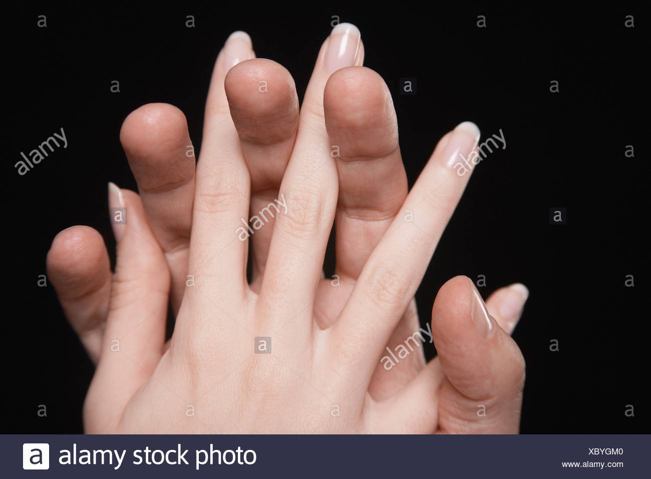 Fingers Interlocked High Resolution Stock Photography and Images - Alamy