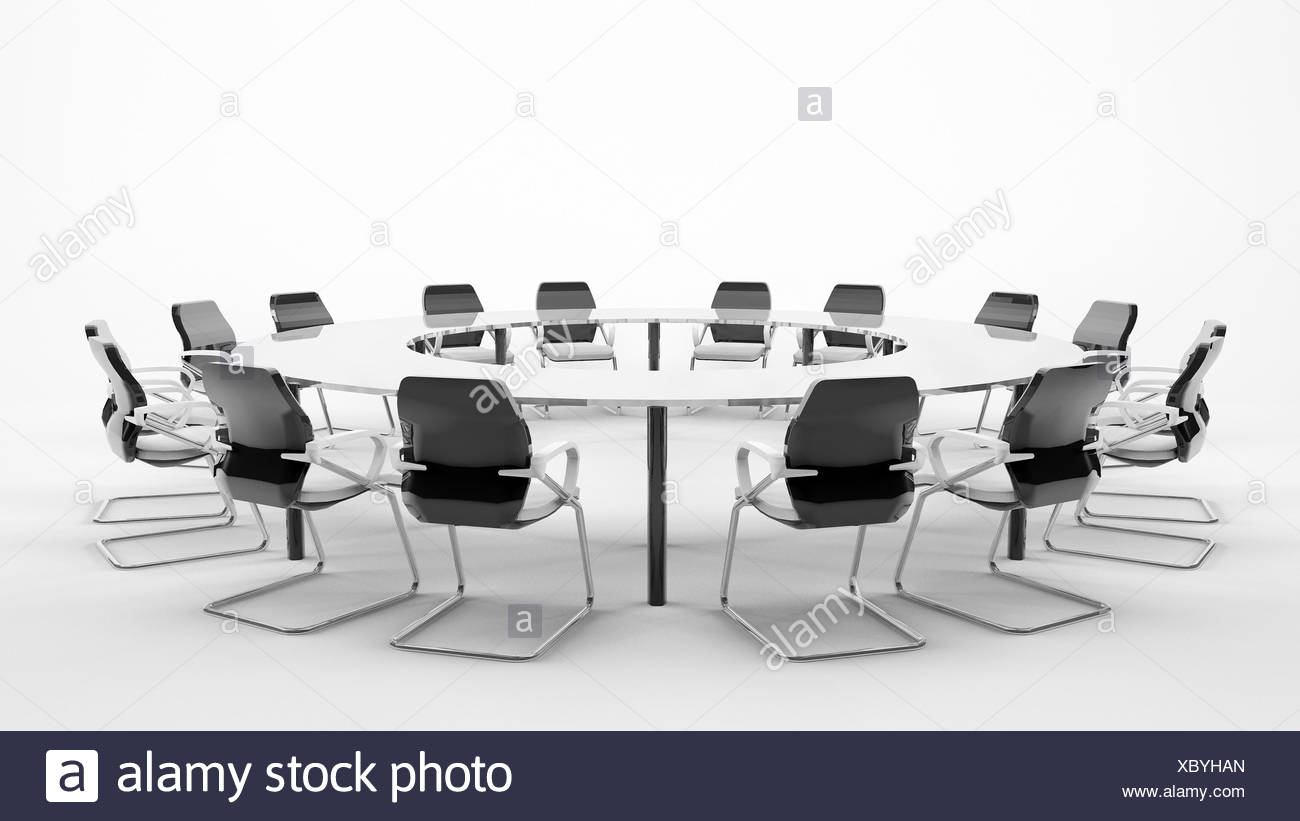 Conference Round Table Stock Photos & Conference Round Table Stock ...