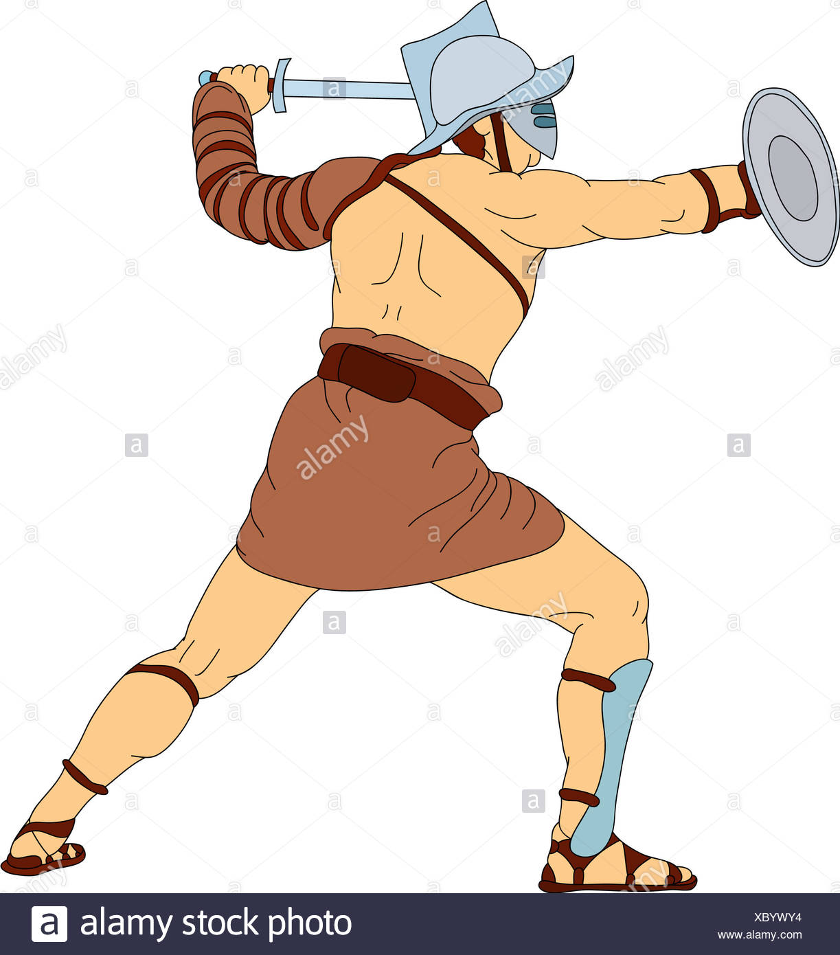 Cartoon Gladiator High Resolution Stock Photography and Images - Alamy