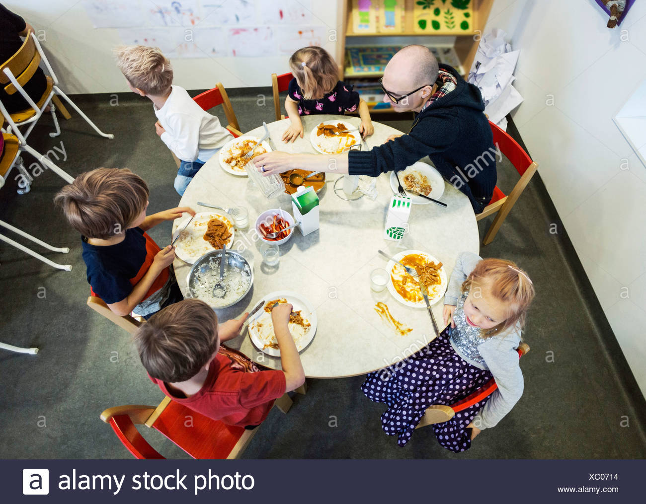 Pre Kindergarten Teacher High Resolution Stock Photography and Images ...