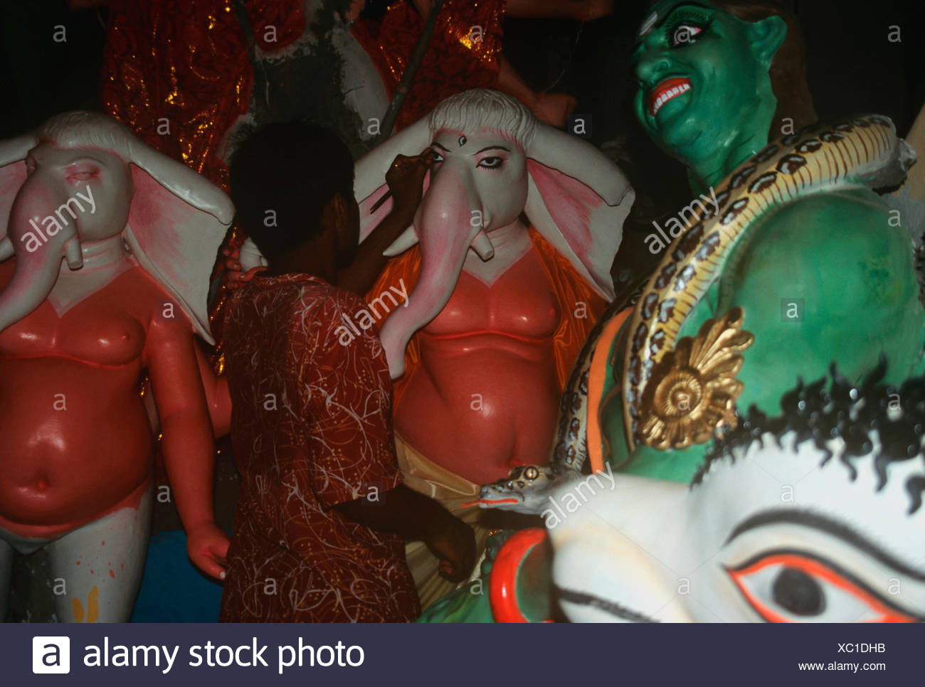 Clay Idol Of Hindu Gods High Resolution Stock Photography and Images ...