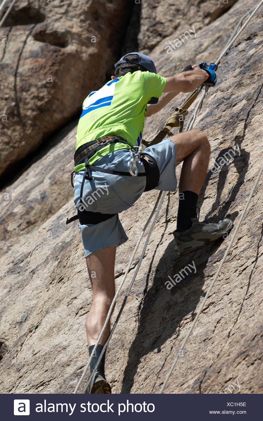 Overhang Cliff Climb Stock Photos & Overhang Cliff Climb Stock Images ...